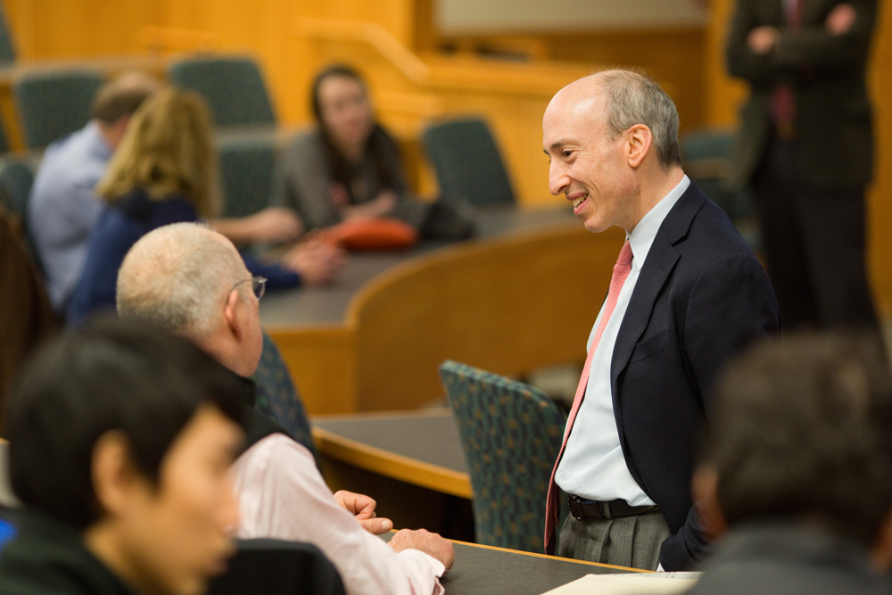 Gary Gensler Shares Leadership Lessons with Tuck Students | Tuck School ...