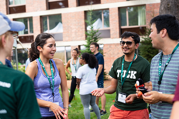 Tuck Welcomes the Record-Setting Class of 2020 | Tuck School of Business